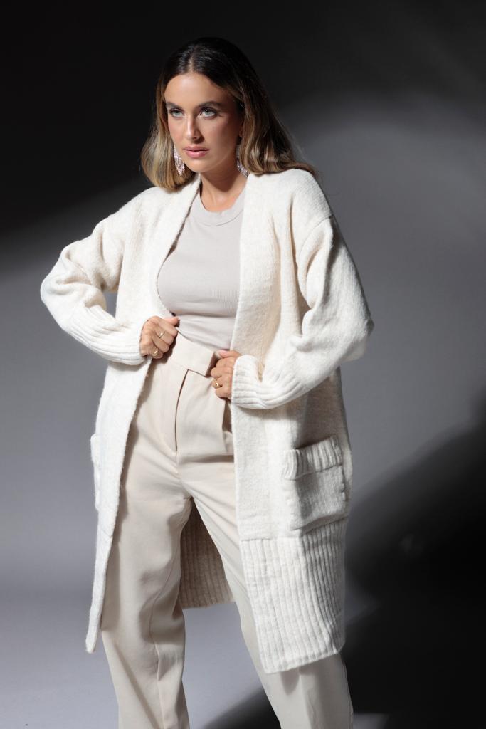 Casaco malha St. Rita – Bloom Basics